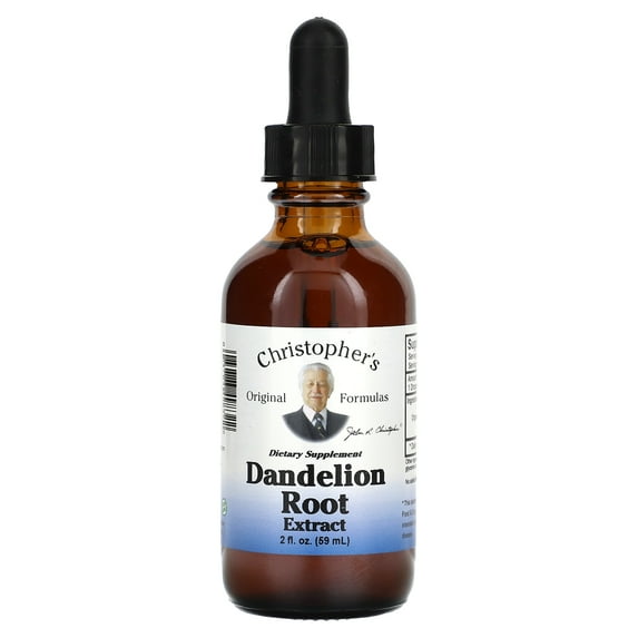 Christopher's Original Formulas Herbal Dandelion Root Extract, Dietary ...