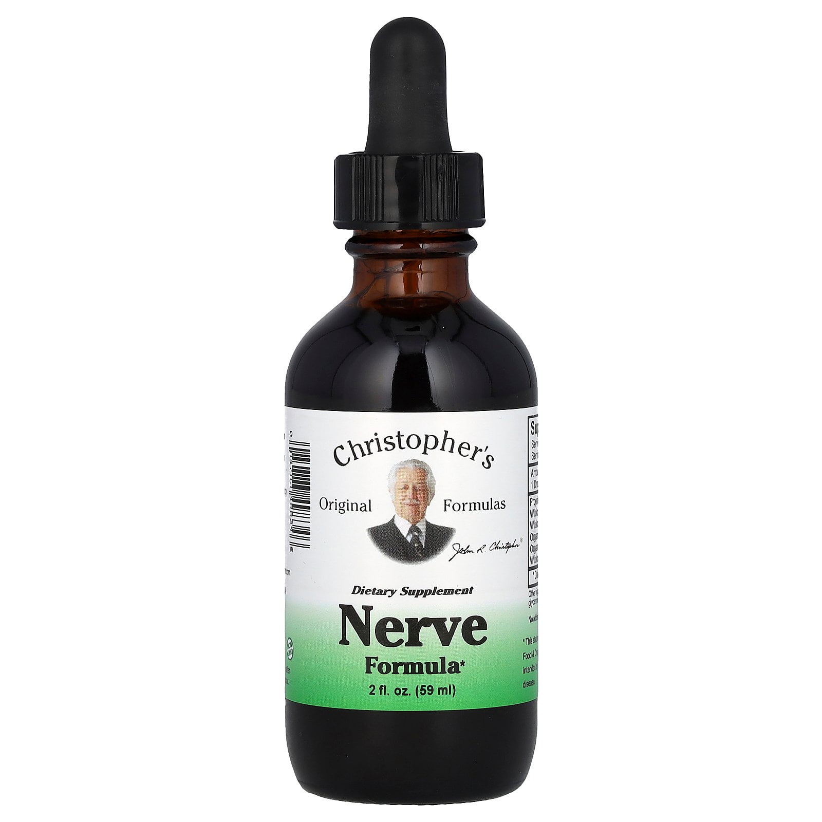 Christopher's Herbal Nerve Formula Supplement, Remedy Medicine for ...