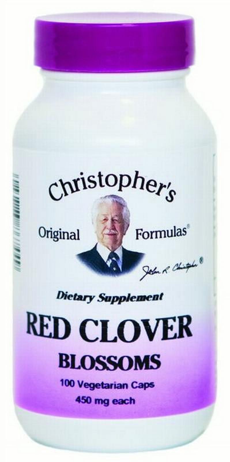 Christopher's Original Formulas Red Clover Blossoms, 100 Ct - Walmart.com