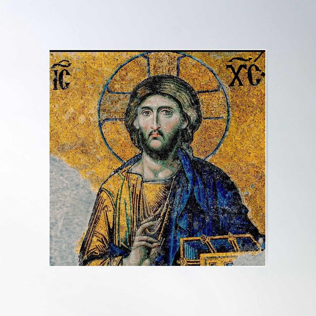 Christus Omnipotens Poster Wall Art, Modern Wall Decor For Living Room ...