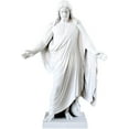 S4a 6" Christus Statue White Cultured Marble Handmade Mormon LDS CTR ...