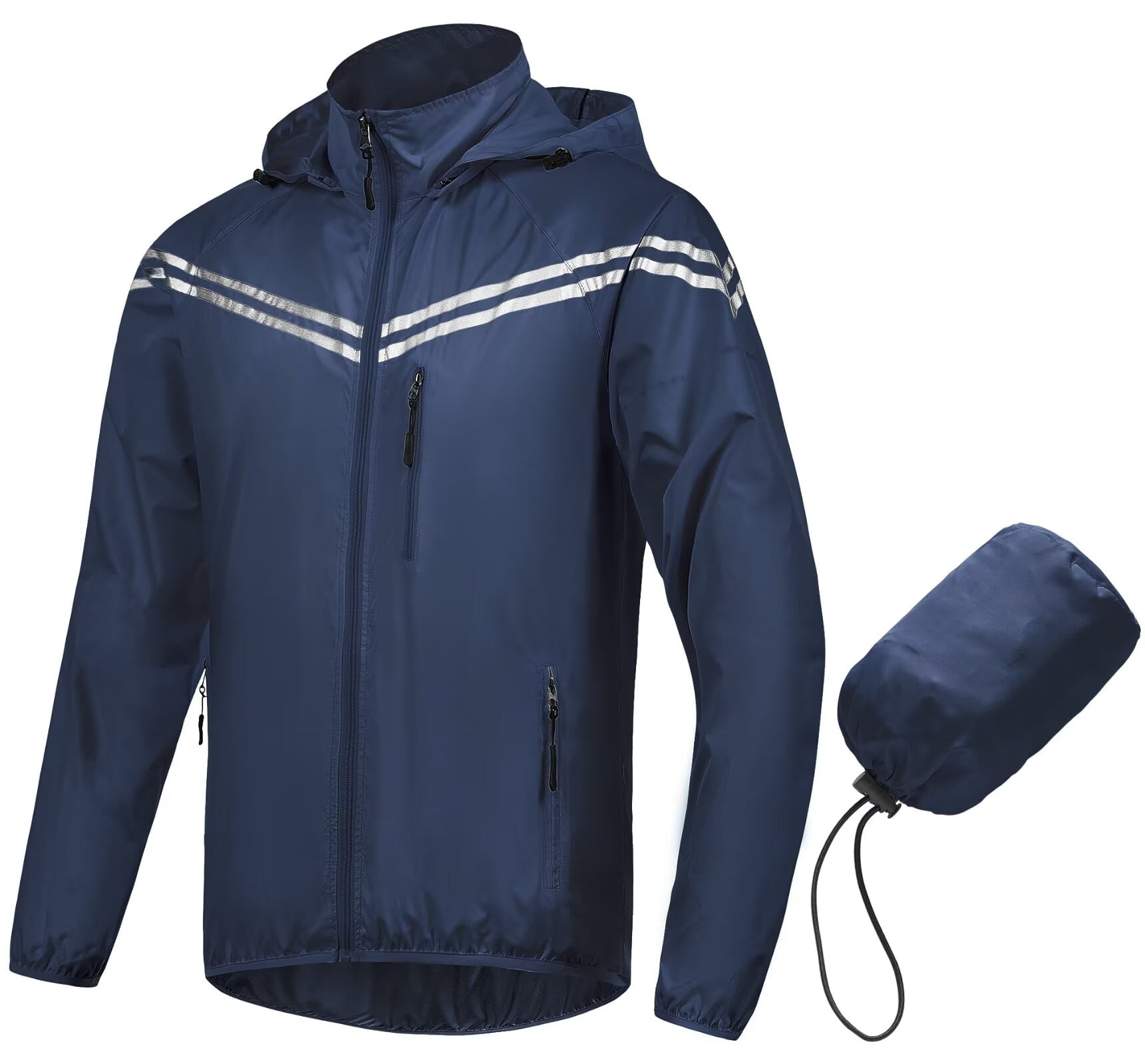 Free Shipping! Chrisuno Men's Cycling Running Jacket Hooded Bike ...