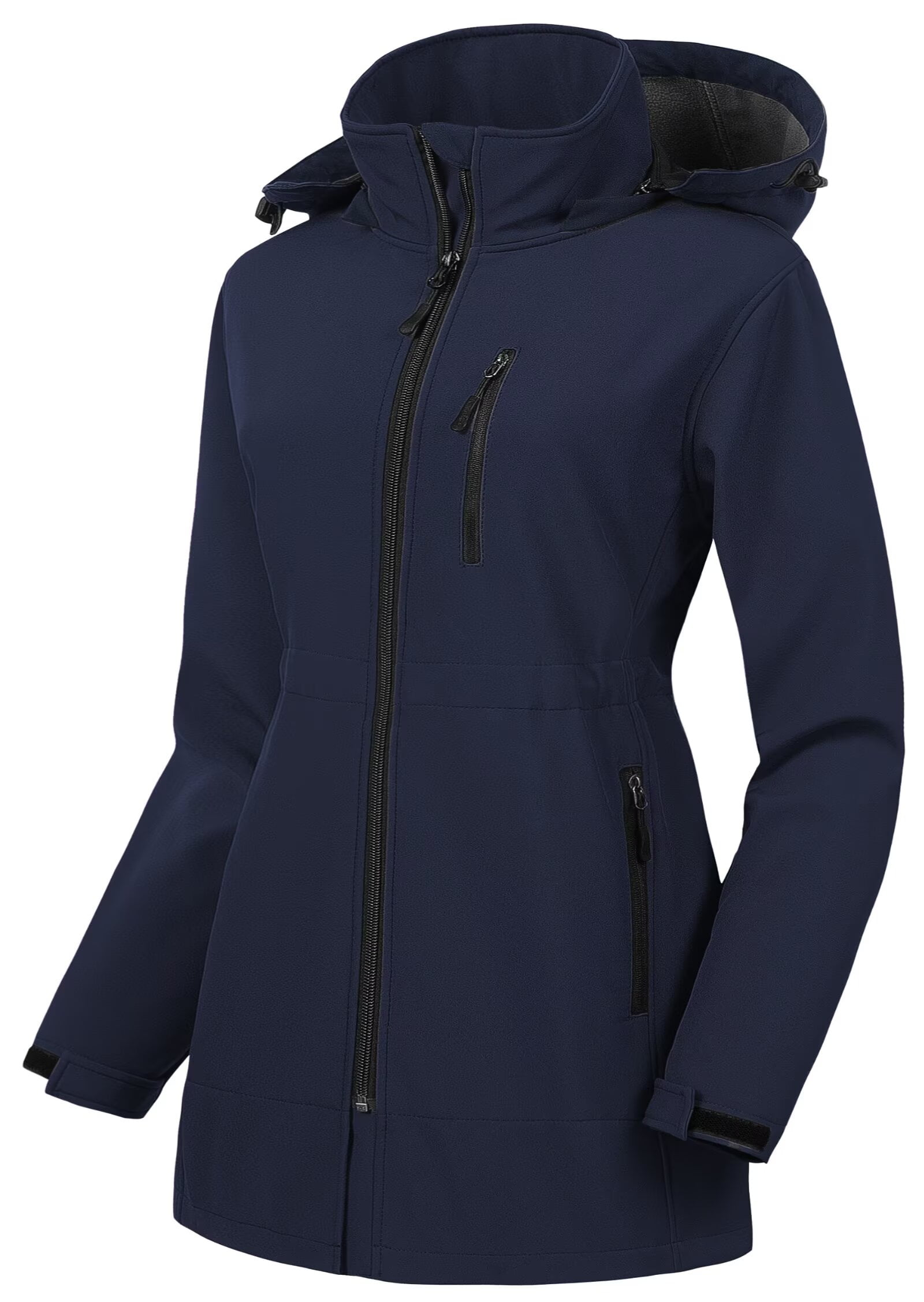 Chrisuno Plus Size Rain Coats For Women Women's Spring Jacket Core Soft ...