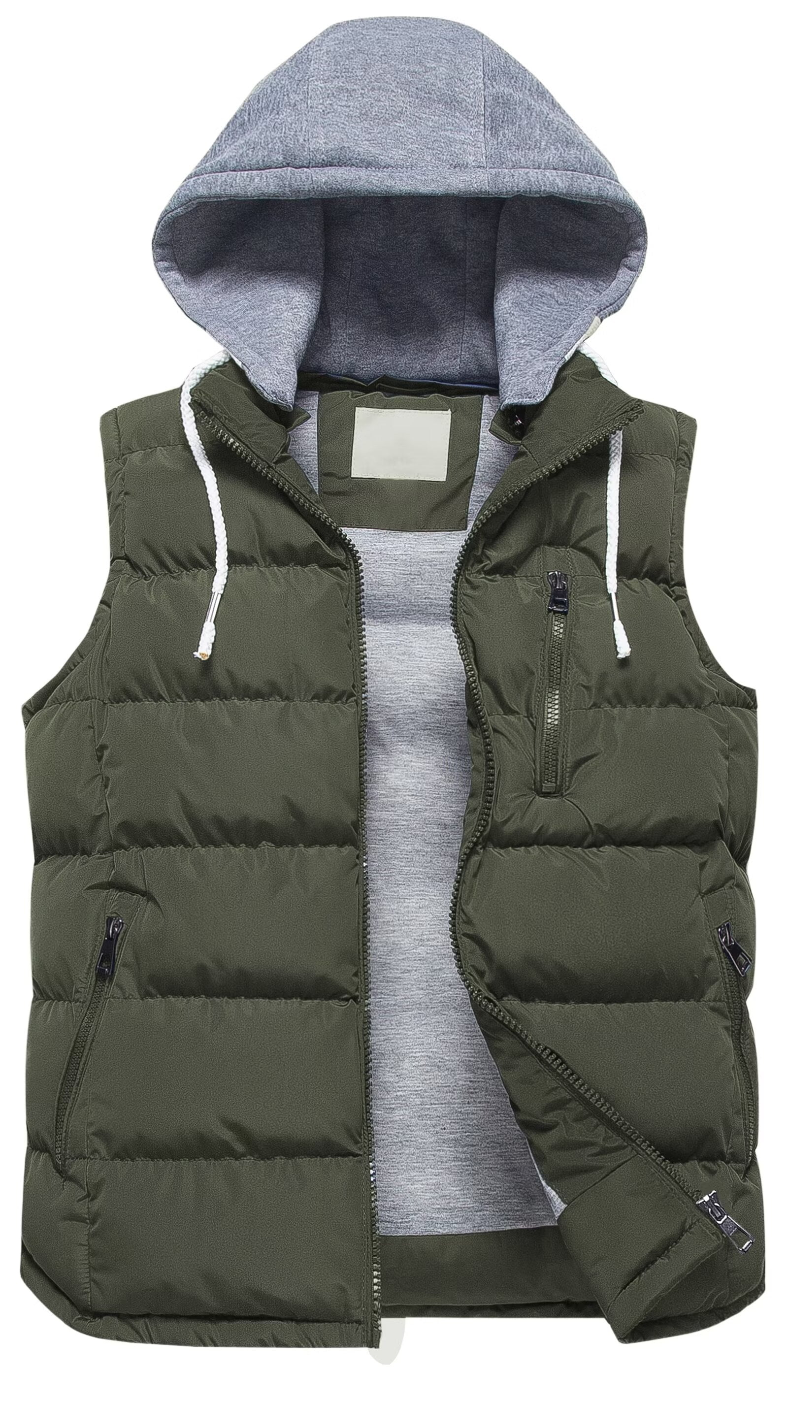 Chrisuno Womens Fashion Sleeveless Winter Vest Jacket Quilted Short ...