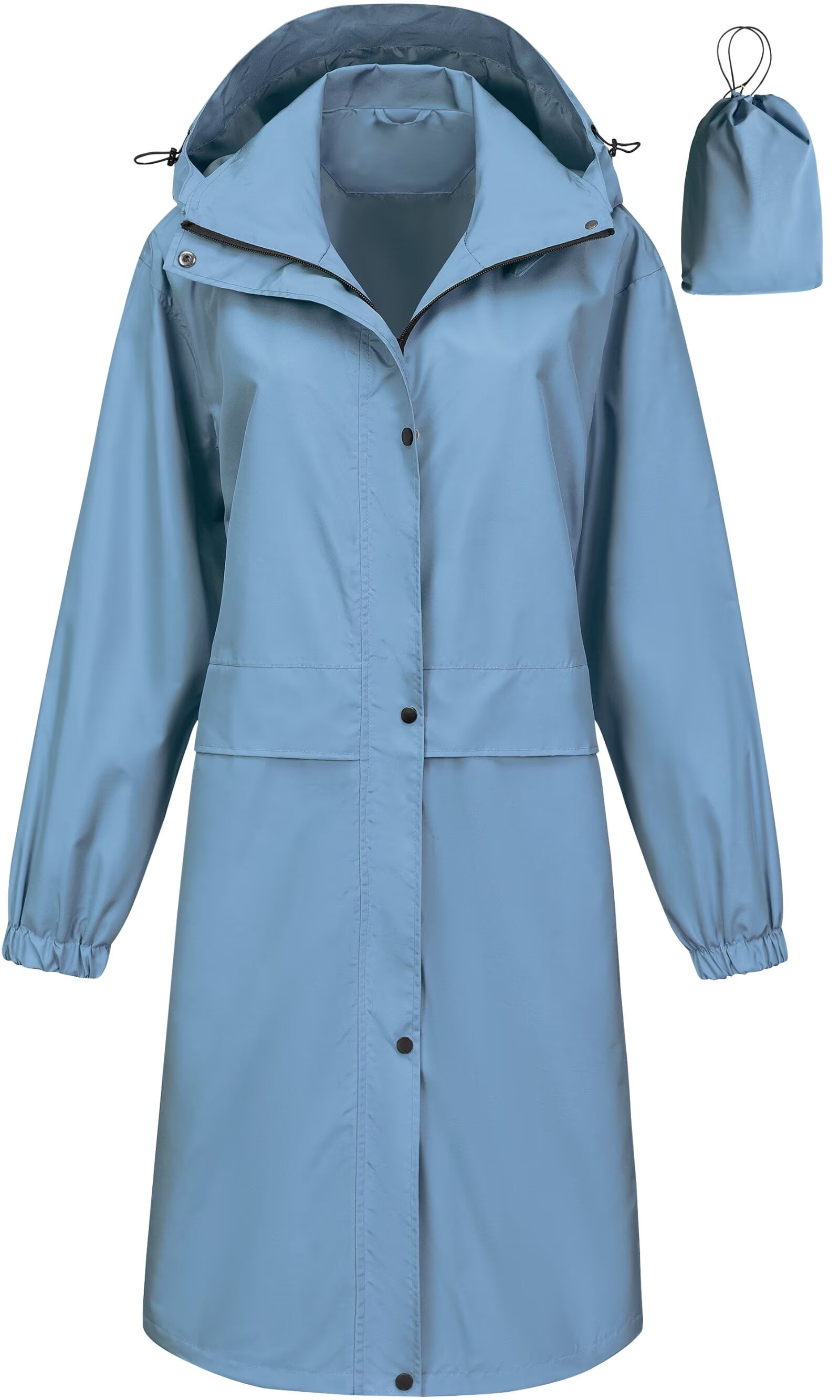 Chrisuno Womens Rain Jacket With Hood Impermeables Para La Lluvia Mujer ...