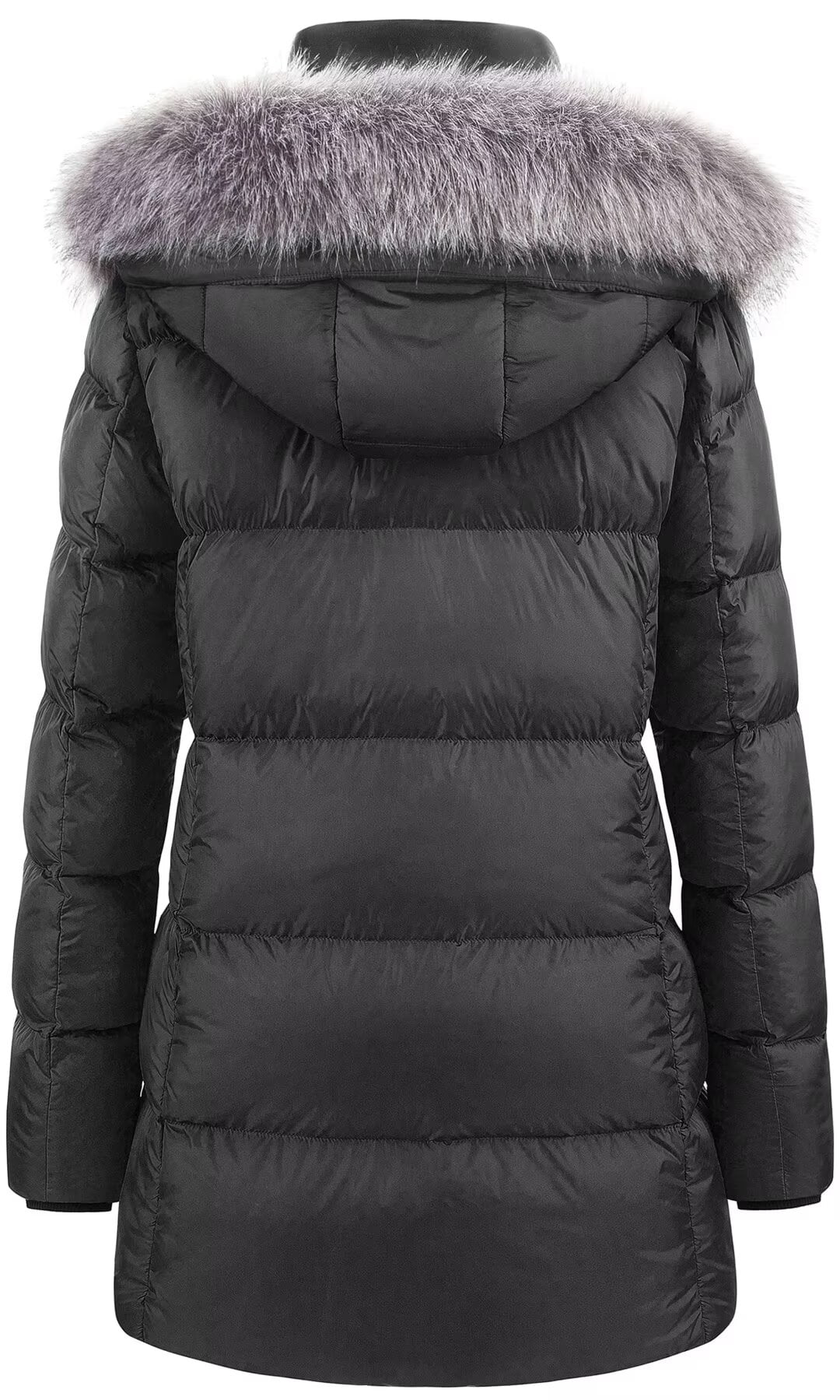 Chrisuno Womens Winter Snow Jacket Long Puffer Coat Oversized Warm ...