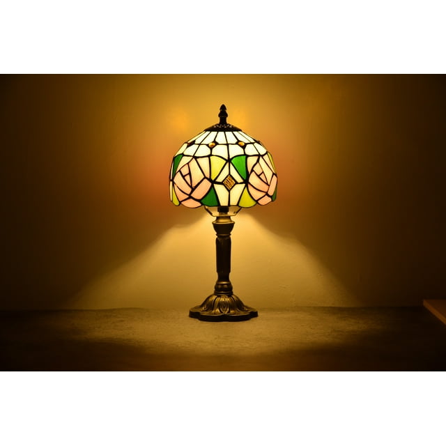 Orinova Tiffany-Style Table Lamp Stained Glass Bedside Lamp for Living ...