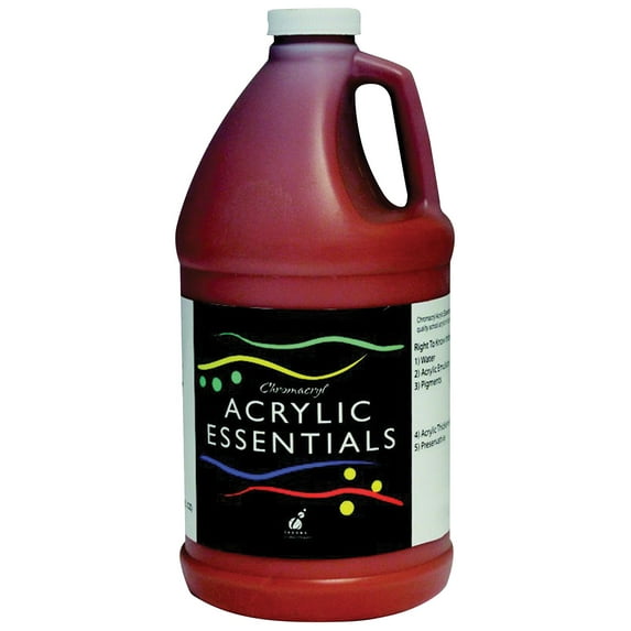 Chroma Acrylic Essential, 0.5 gal, Red Oxide - Walmart.com