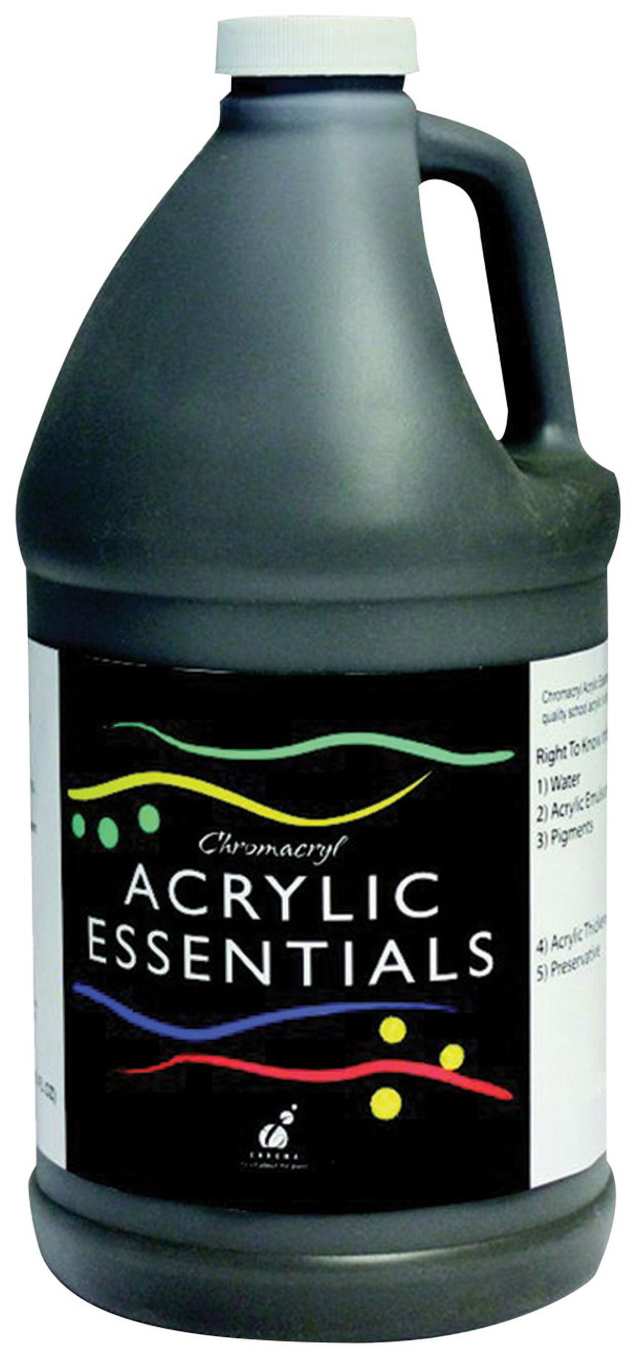 Chroma Acrylic Essential, Half Gallon, Raw Umber - Walmart.com