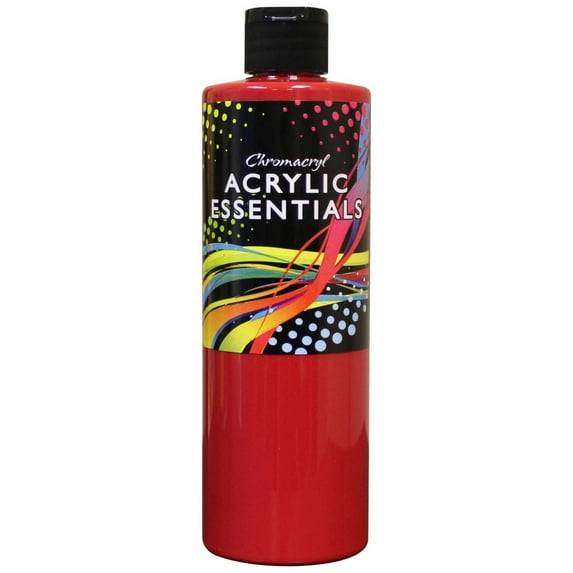 Chroma Acrylic Essential, Pint, Cool Red - Walmart.com