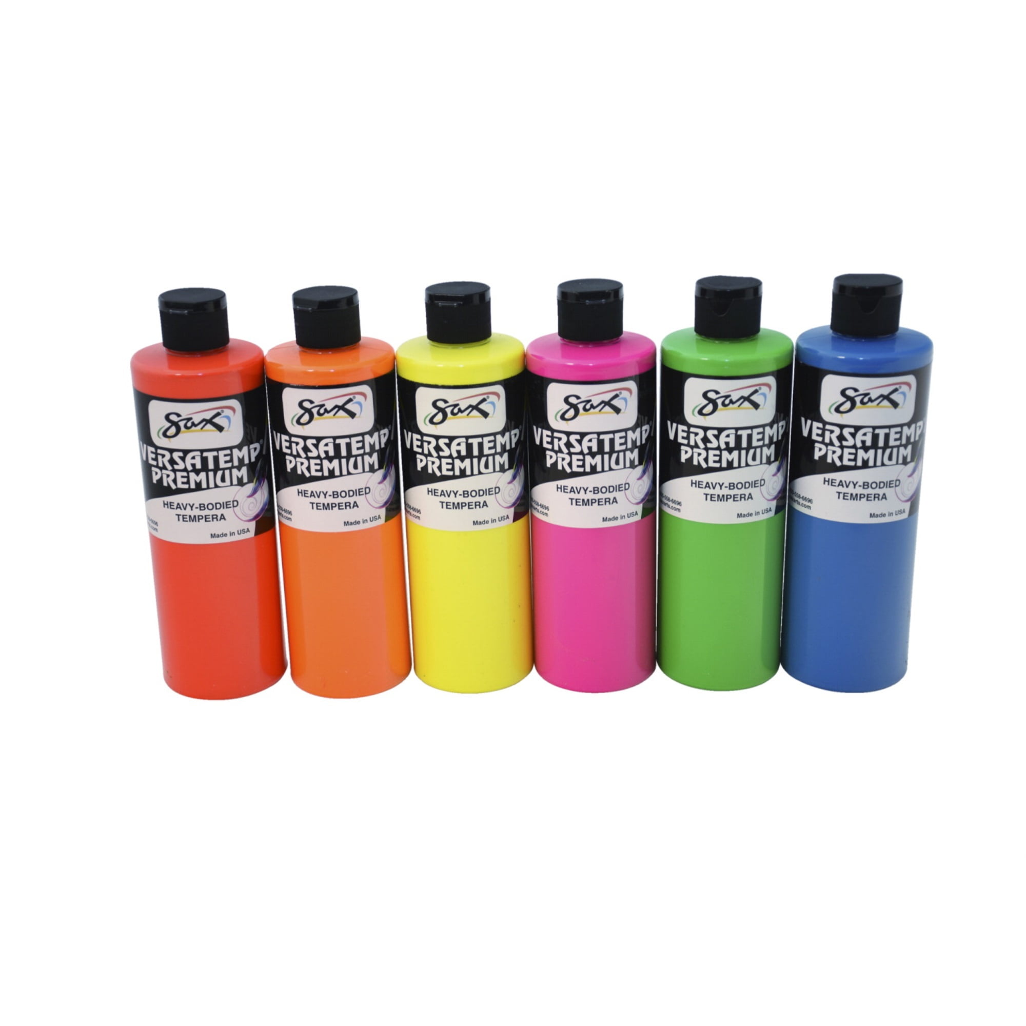 Chroma Acrylics 1592740 Versatemp Premium Heavy-Bodied Tempera Set ...