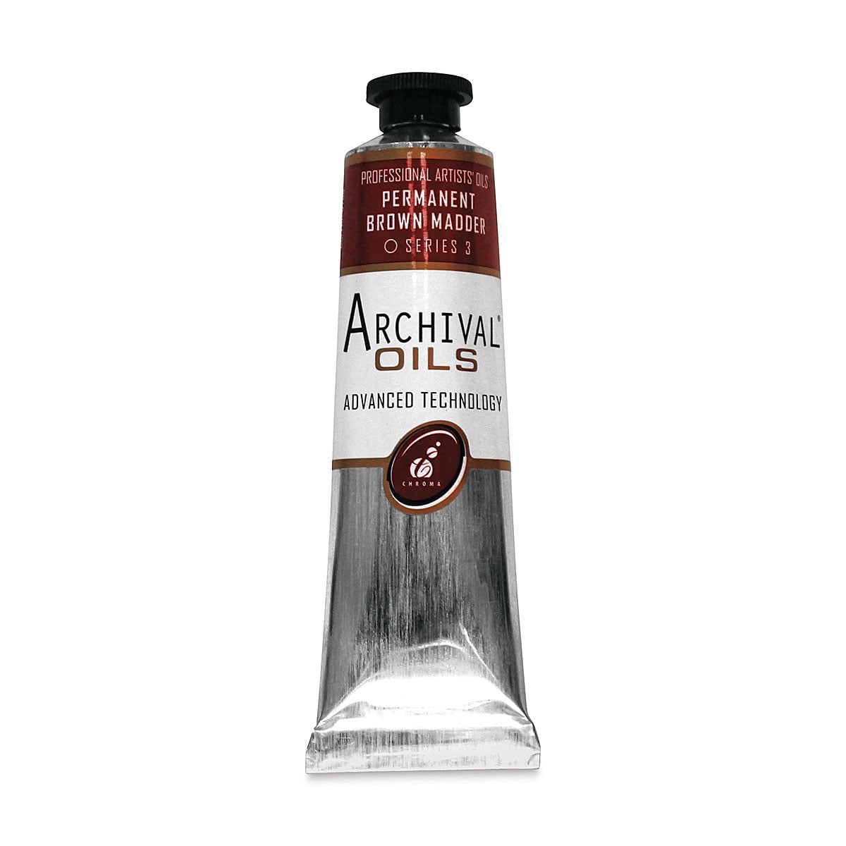Chroma Archival Oil Color - Permanent Brown Madder, 40 ml tube ...