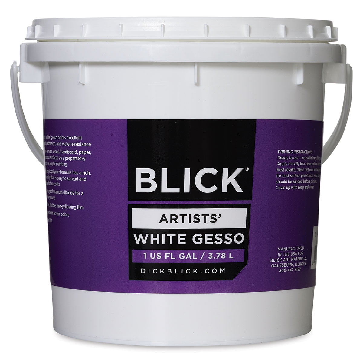 Chroma Artists' Gesso, Gallon - Walmart.com