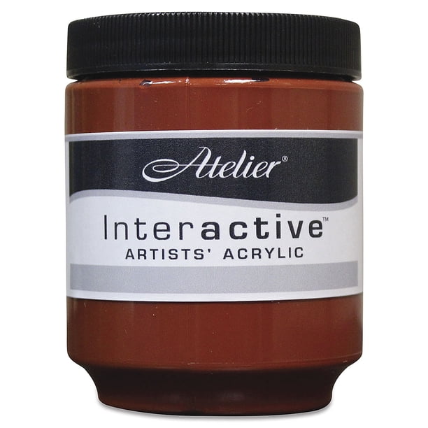 Chroma Atelier Interactive Artists' Acrylics - Transparent Red Oxide ...