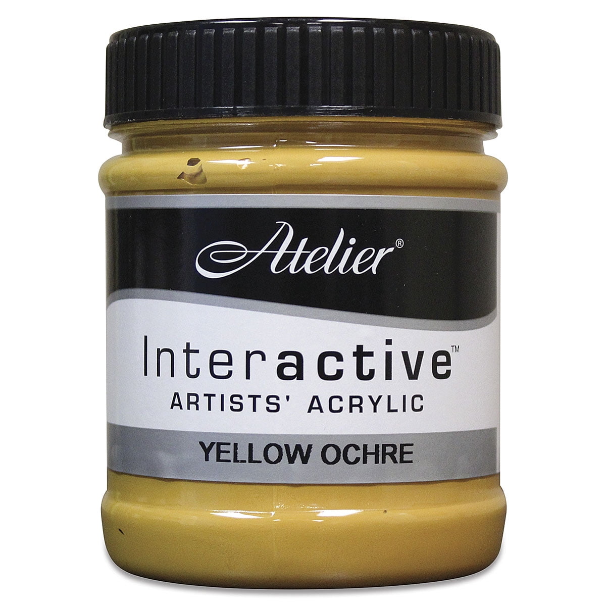Chroma Atelier Interactive Artists' Acrylics - Yellow Ochre, 250 ml jar ...