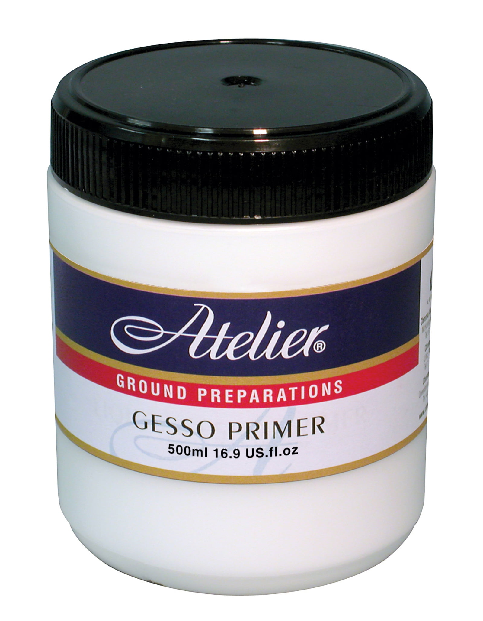 Chroma Atelier Interactive White Gesso Primer, Pint - Walmart.com