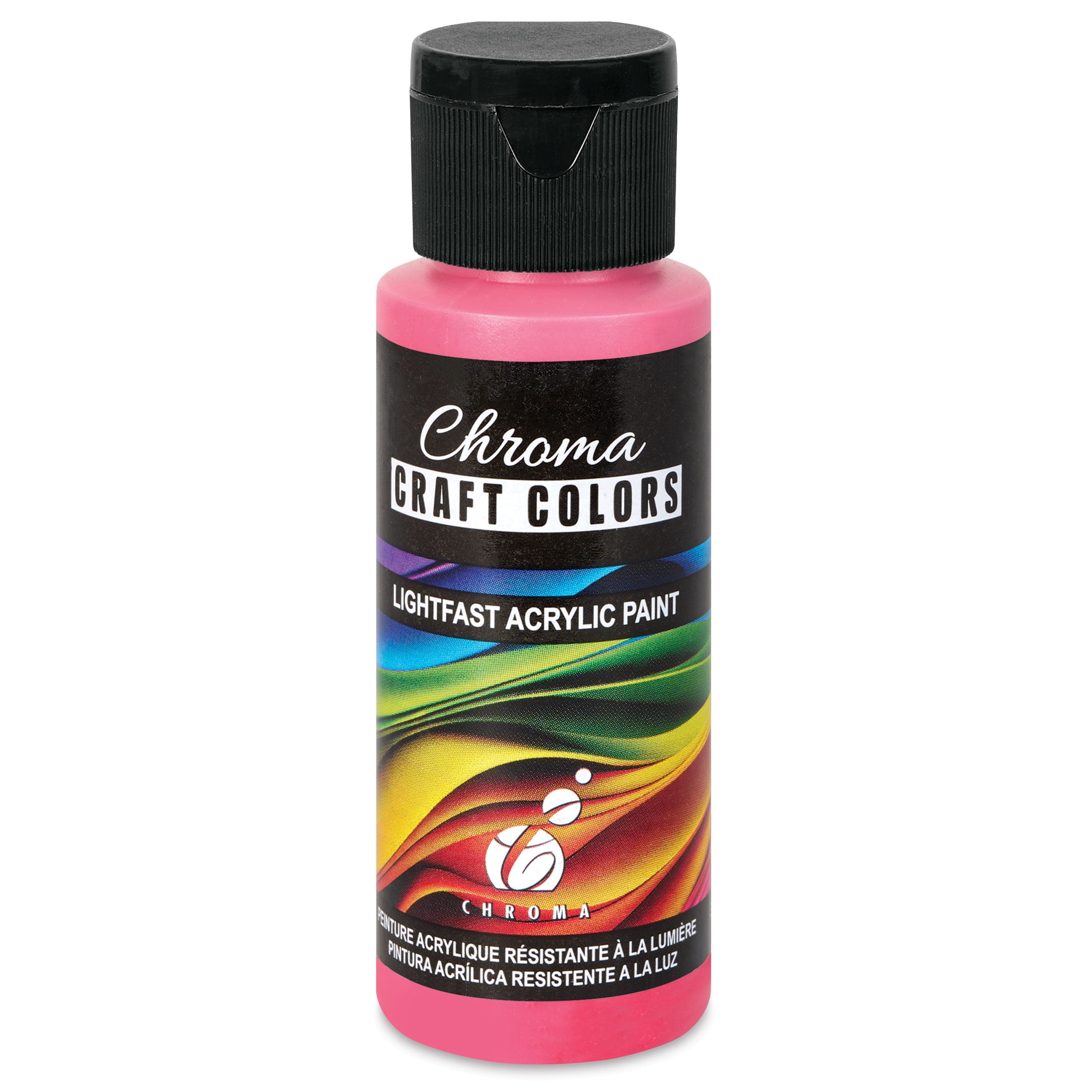 Chroma Craft Colors Acrylic Paint - Metallic Strawberry Daiquiri, 2 oz ...