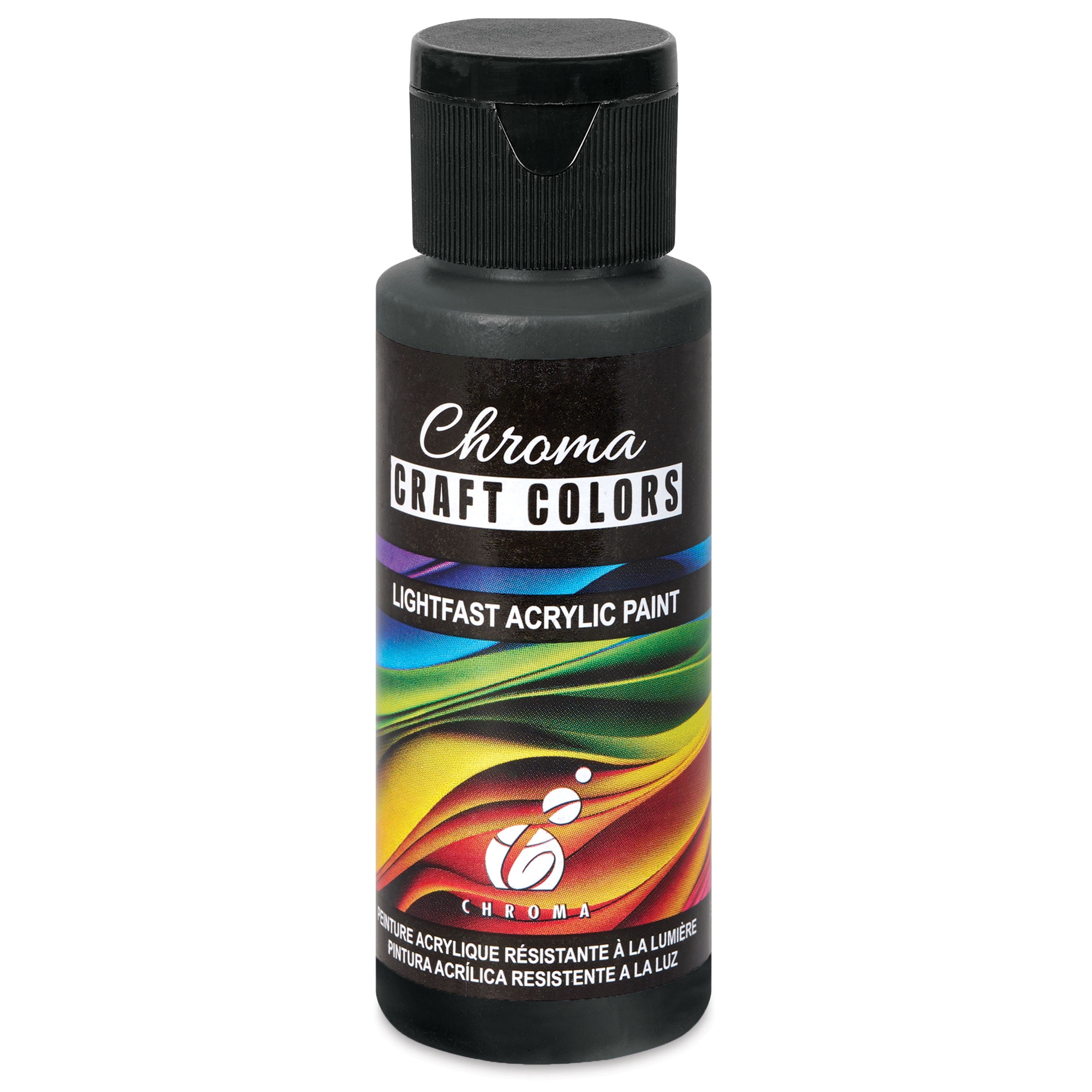 Chroma Craft Colors Acrylic Paint - Raven, 2 oz - Walmart.com