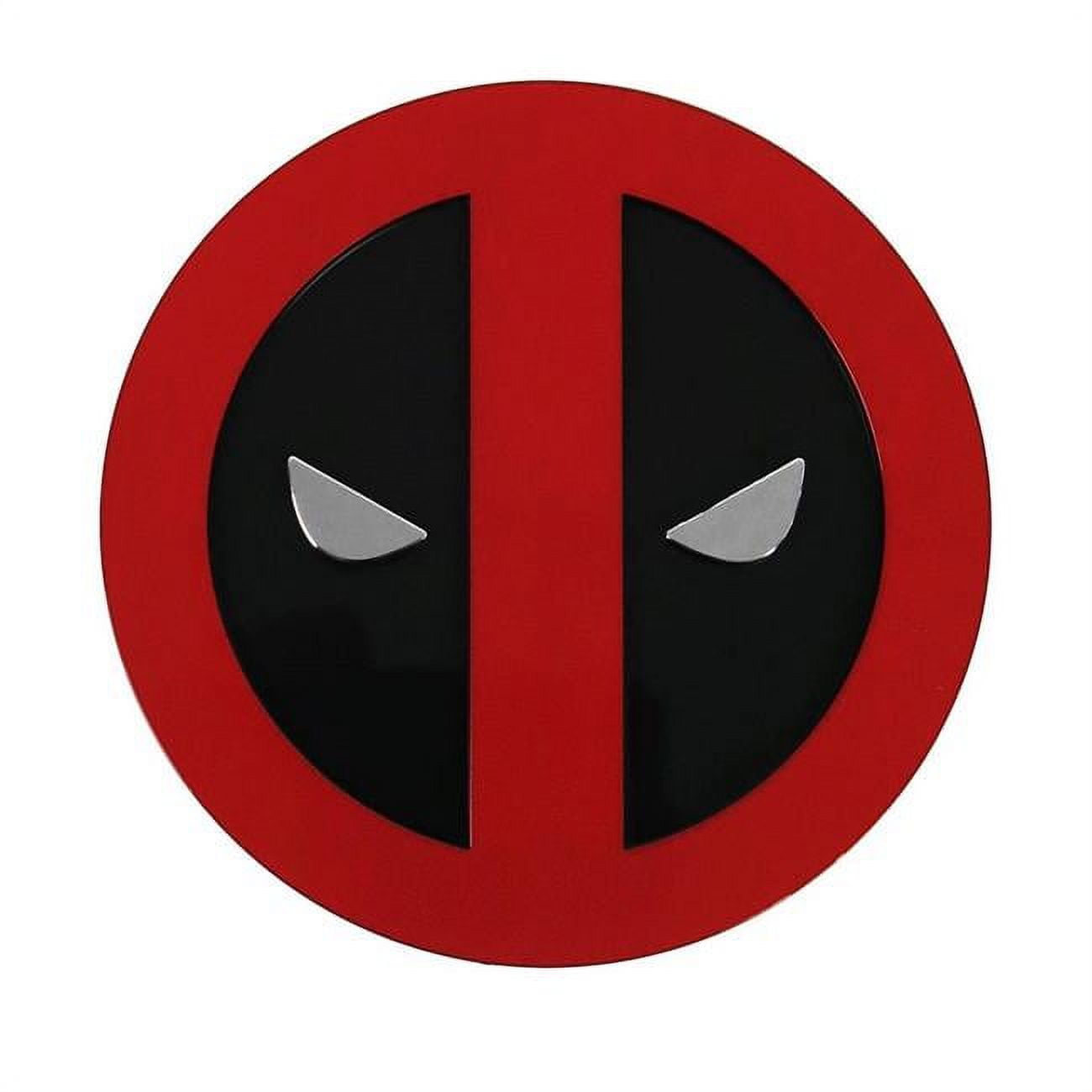 Chroma Deadpool Black and Red 3D Automotive Emblem Decal - Walmart.com