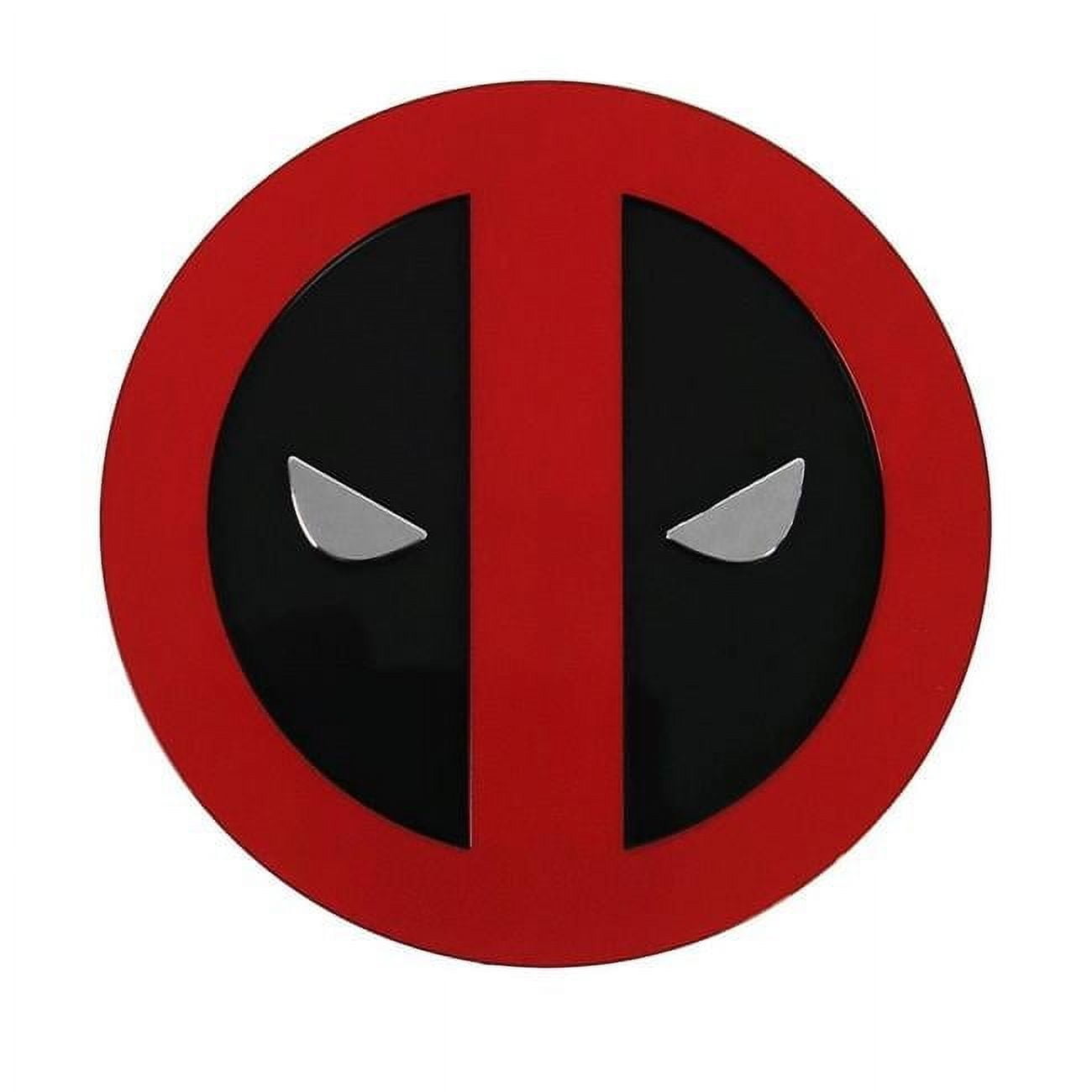 Chroma Deadpool Black and Red 3D Automotive Emblem Decal - Walmart.com