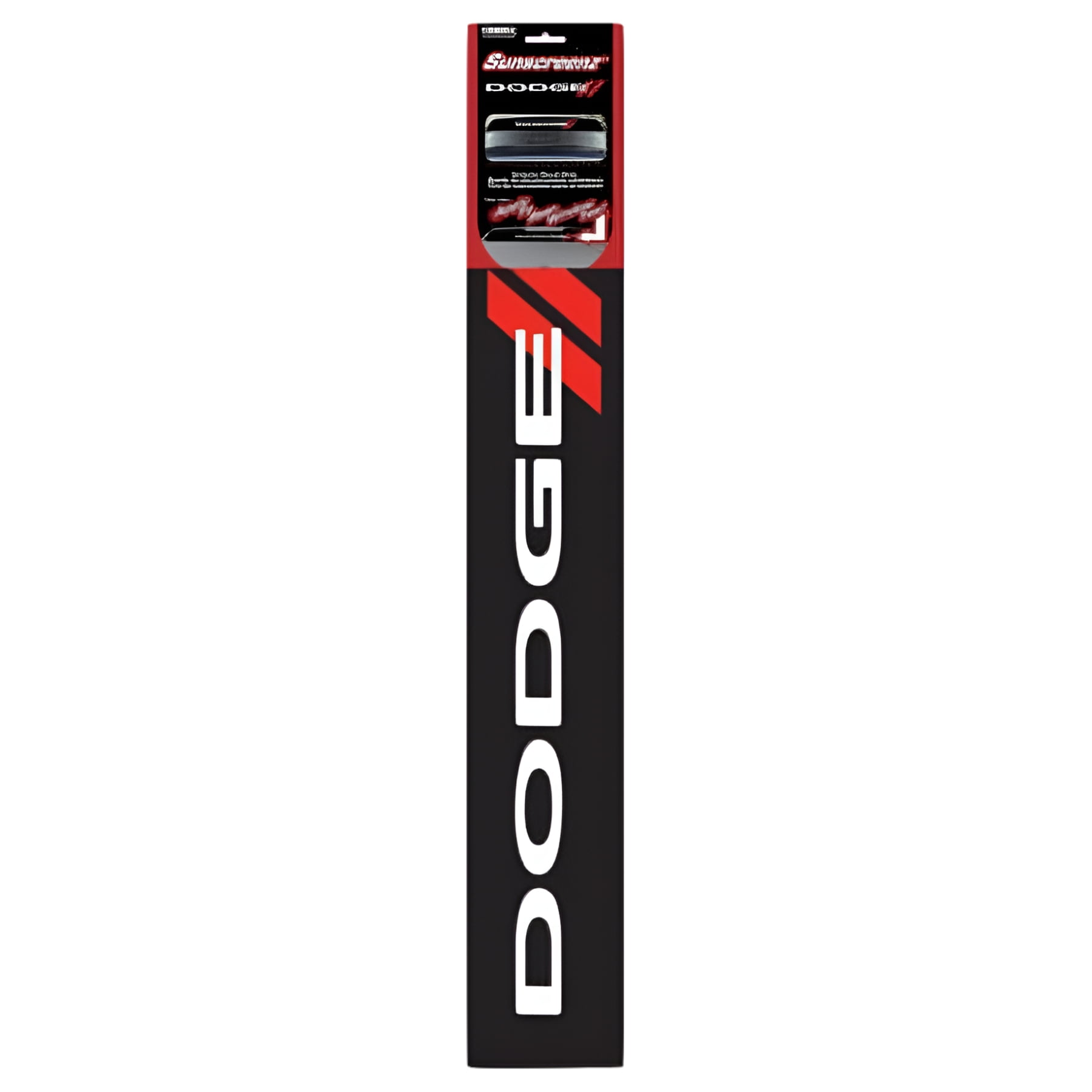 Chroma Dodge Red Stripes Automotive Decal, White red, 35"X5.25 ...