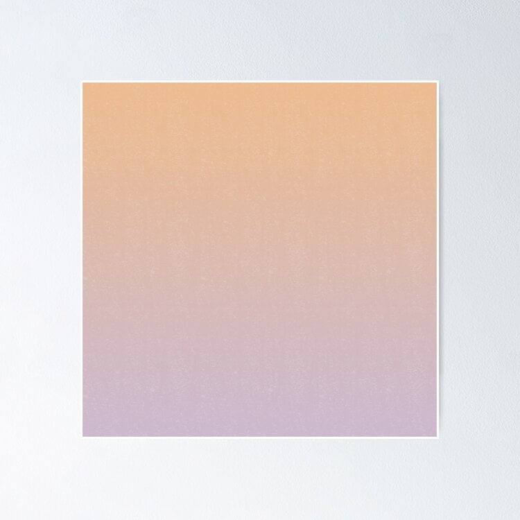 Chroma Gradia - Melon To Dust Poster- Unframed Poster | Wall Art | Perfect For Home Decor ...