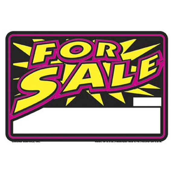 Chroma Graphics 007233 For Sale Fluorescent Sign - Walmart.com