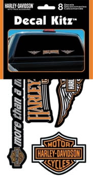 Chroma Graphics 3900 Harley-Davidson Vinyl Decal Kit -8Piece - Walmart.com