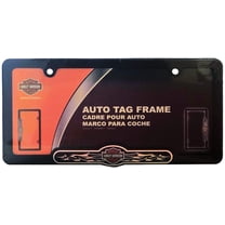 Harley-Davidson Logo with V-Twin License Plate - Walmart.com