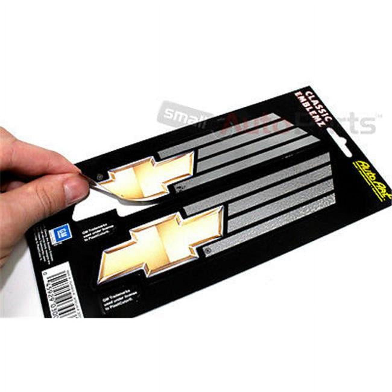 Chroma-Graphics Fender Chrome Vinyl Decals - Chevrolet - Walmart.com