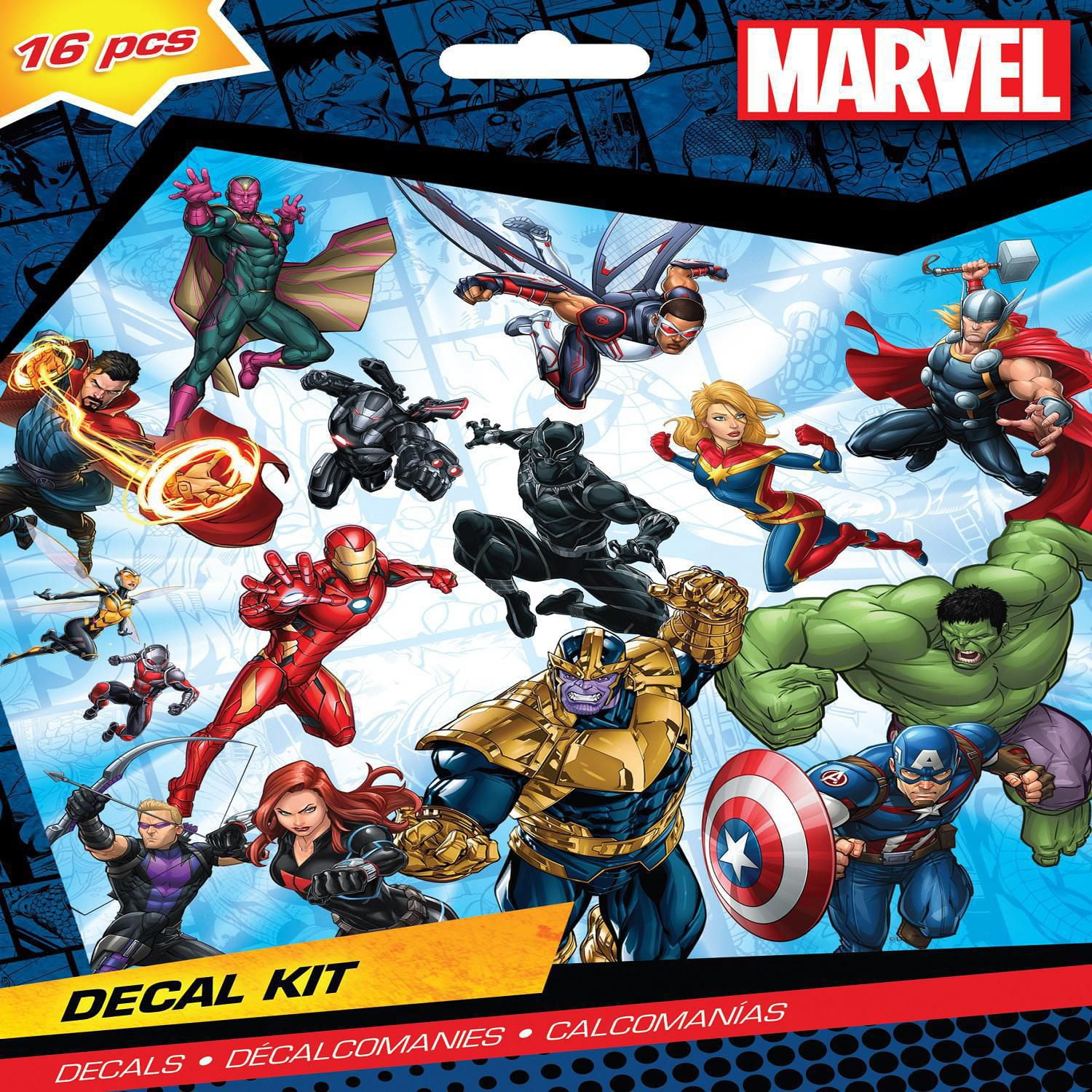 Chroma Graphics Marvel Avengers Decal Kit - Walmart.com