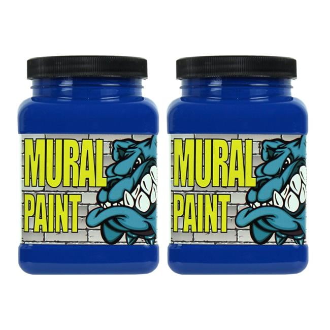Chroma CRM2399-2 Mural Paint Pint, Ice Blue - Pack of 2 - Walmart.com