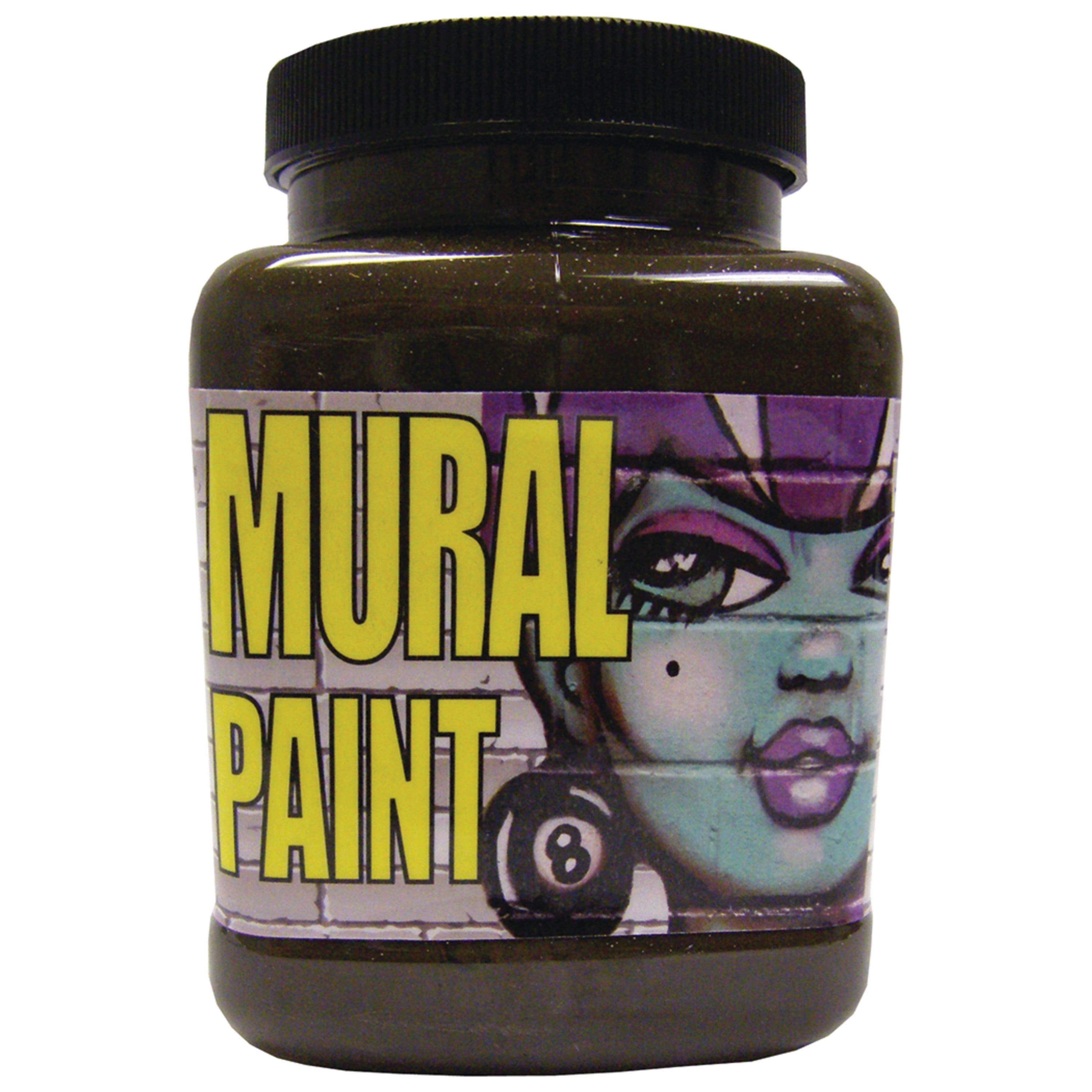 Chroma Mural Paint, Pint, Mud Raw Umber - Walmart.com