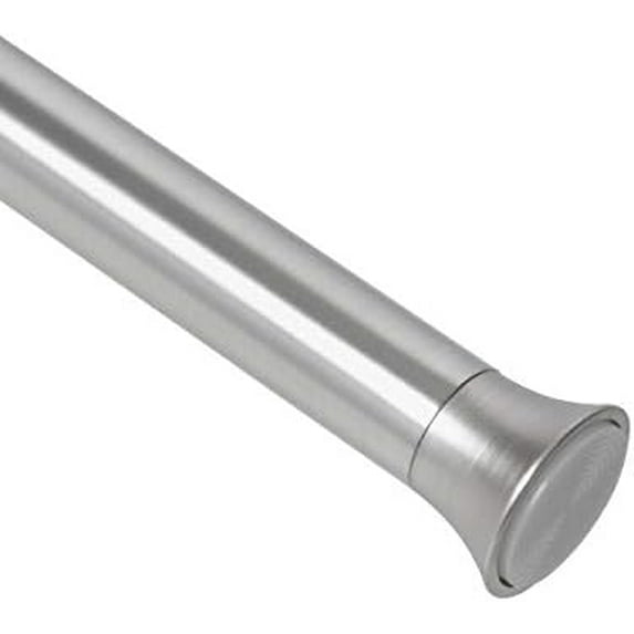 Chroma Tension Rod for Window, Adjustable 54" to 90", Nickel - Walmart.com