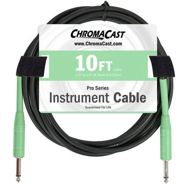 ChromaCast 10-Foot Pro Series Instrument Cable with Straight-Straight ...