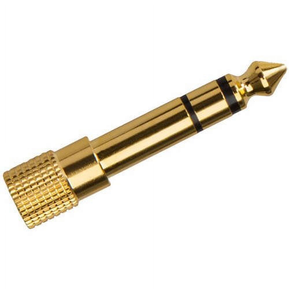 ChromaCast 3.5mm (Female) Stereo Plug To 1/4-Inch (Male) Stereo Jack ...