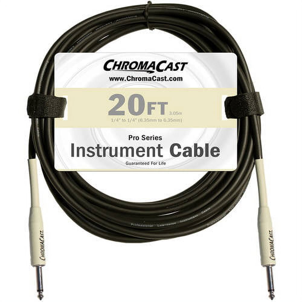 ChromaCast Pro Series Cable 20' Straight-Straight Vanilla Cream ...