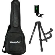 ChromaCast Pro Series Double Electric Guitar, Padded Soft Case, Holds ...