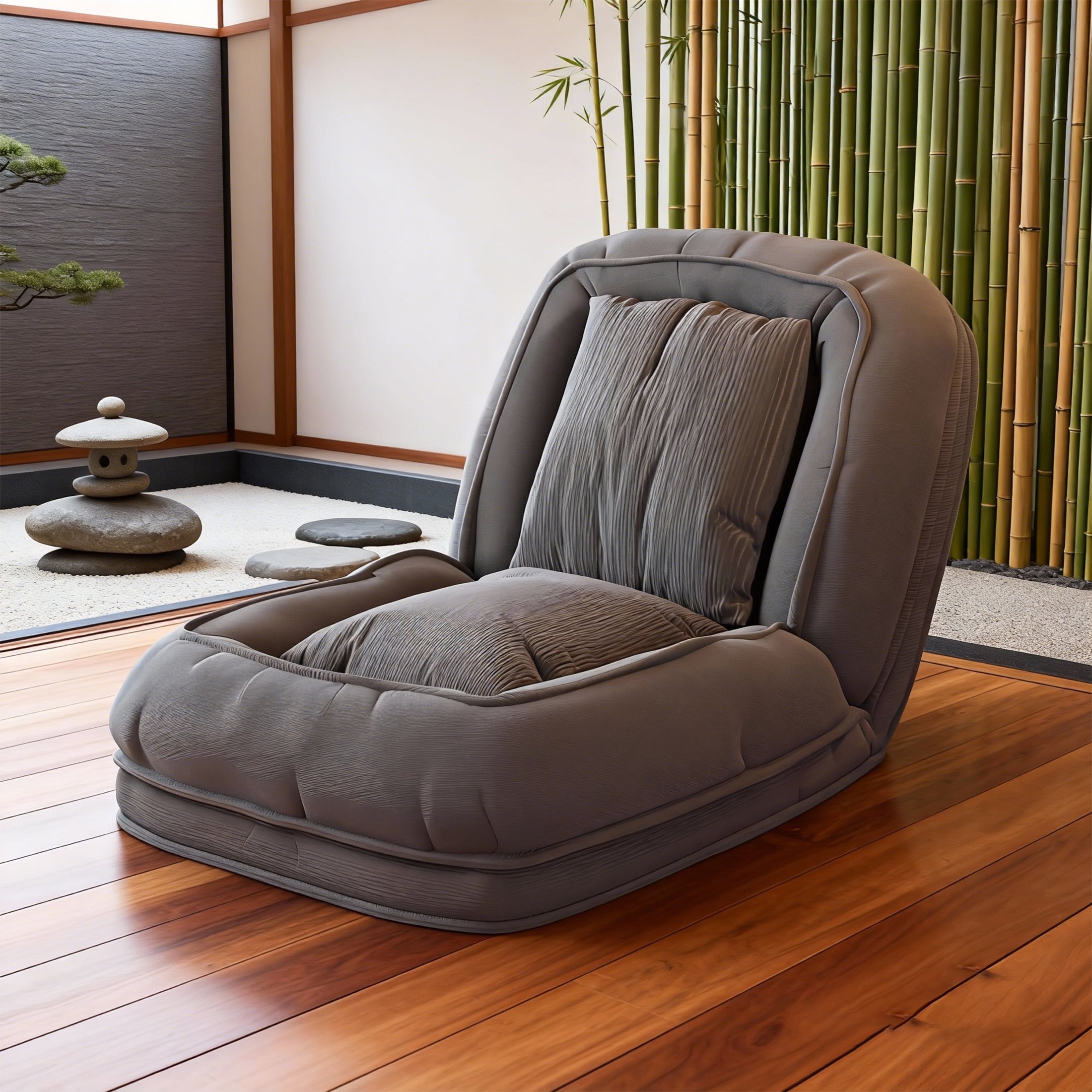ChromaCore Foldable Lazy Sofa Bed with 5 Adjustable Position and ...