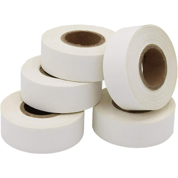 ChromaLabel 0.75 inch Color Code Labeling Tape, White Color Code Tape ...
