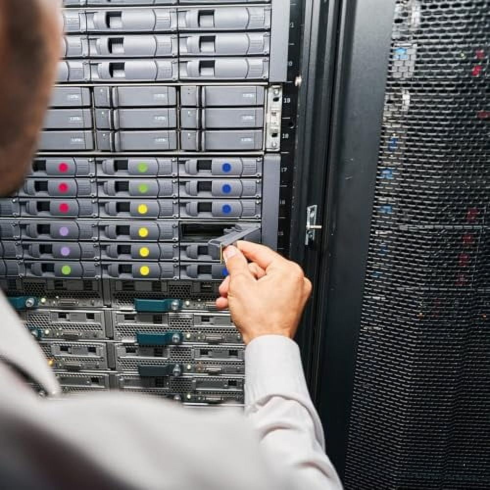 ChromaLabel 1/4 Inch Round Green Stickers, Small Green Dot Stickers for ...