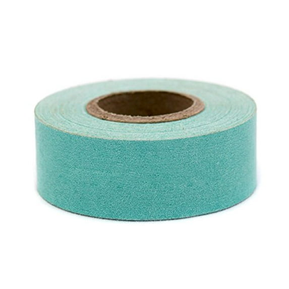 ChromaLabel 1 Inch Clean Remove Color-Code Tape 500 Inch Roll Aqua ...