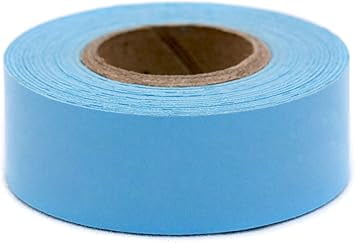 ChromaLabel 1 Inch Clean Remove Color-Code Tape, 500 Inch Roll, Light ...