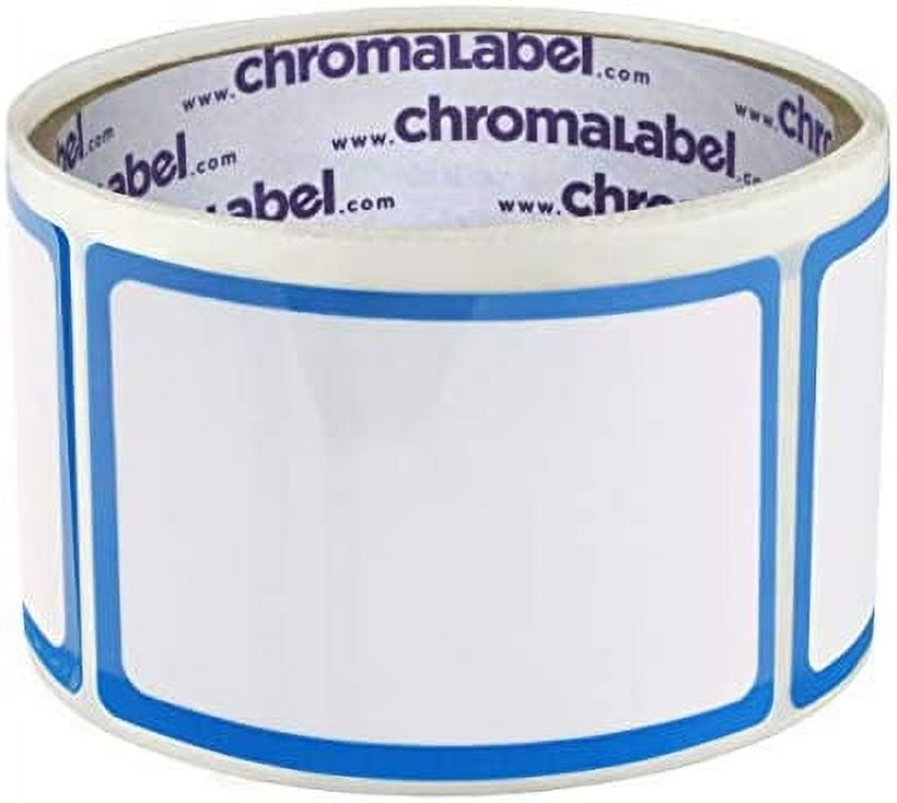 ChromaLabel 2 x 3 Inch Dry Erase Labels, 50/Roll, Anti-Smear Protective Flap - Walmart.com