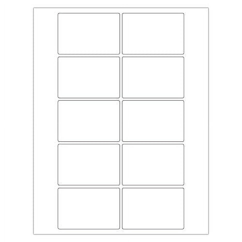 ChromaLabel 2 x 3 Inch Printable Labels, Compatible with Laser and ...