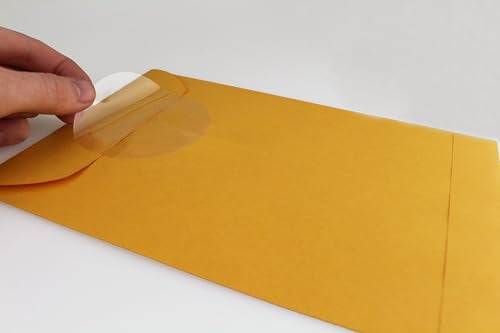 ChromaLabel 3 Inch Sealing Stickers, Library Supply Envelope Seal ...