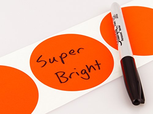 ChromaLabel 3 inch Fluorescent Color Code Label Kit, 6 Rolls of ...