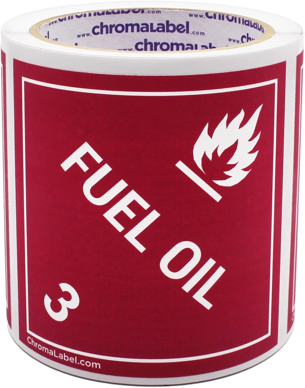 ChromaLabel 4 by 4 Permanent Durable Square D.O.T. Hazard Labels ...