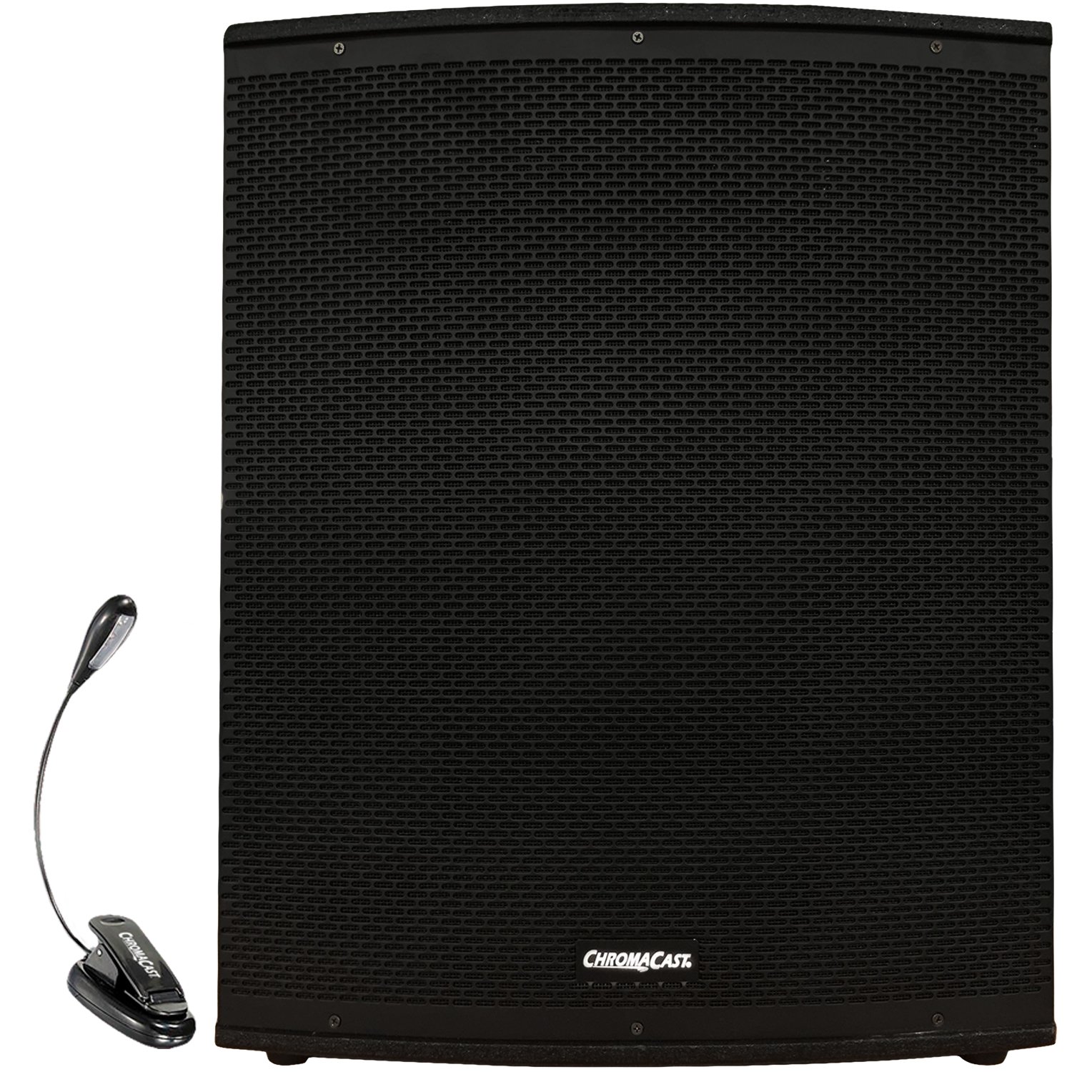 Chromacast 18" Active Subwoofer with Clip On LED Light - Walmart.com