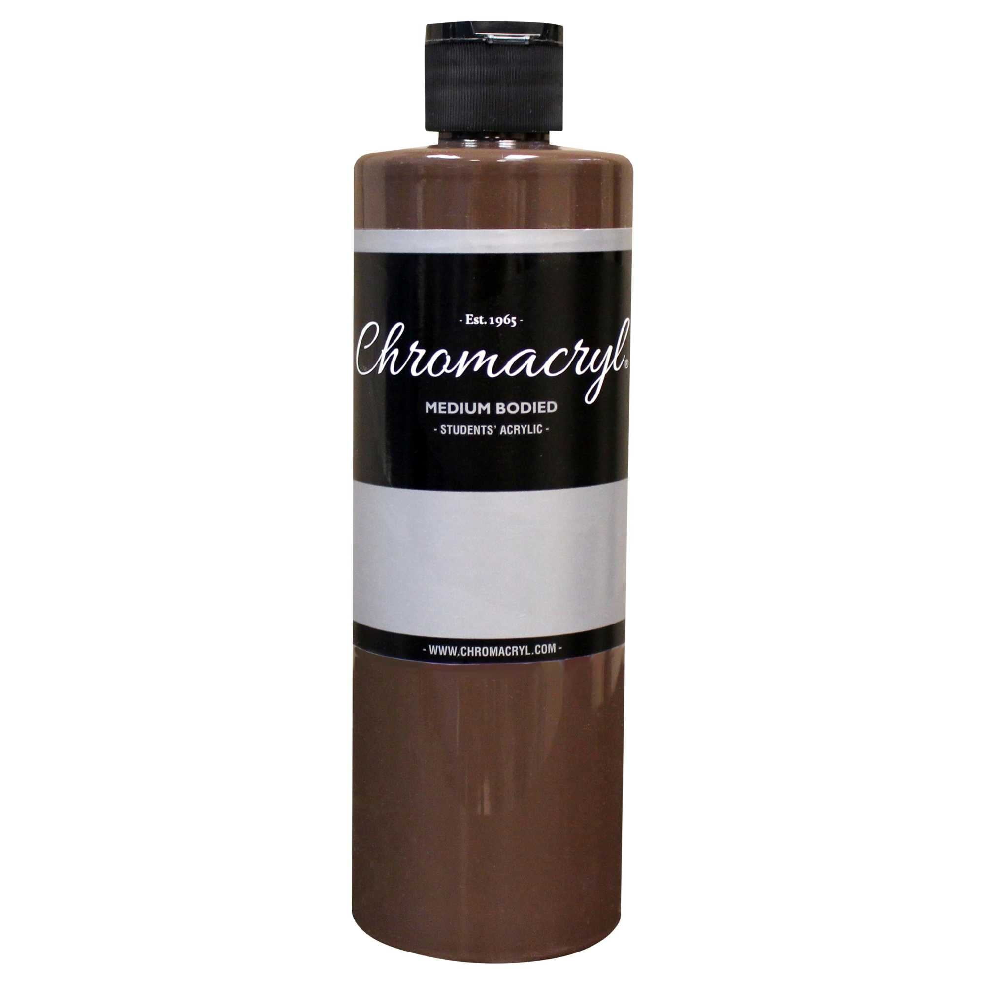 Chromacryl Premium Students Acrylic Paint, Pint, Burnt Umber - Walmart.com